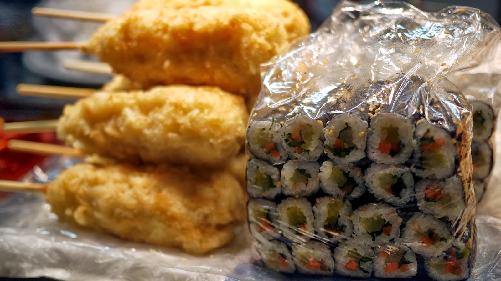 All about Hongdae in Korea: Street Food in Hongdae