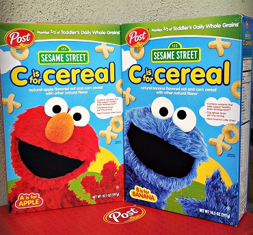 Bonggamom Finds: Introducing New Post Sesame Street Cereal