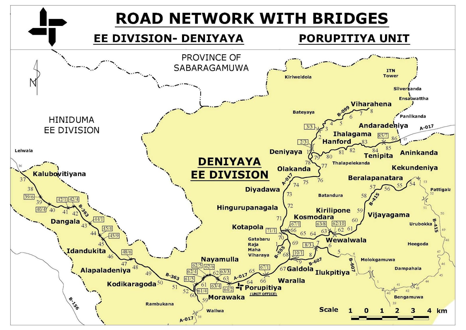 RDA DENIYAYA: Road Maps