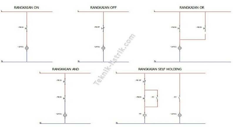 Rangkaian Dasar Listrik Pada Gambar Dan Panel Control - Teknisi Listrik ... Rangkaian Dasar Listrik Pada Gambar Dan Panel Control - Teknisi Listrik ...