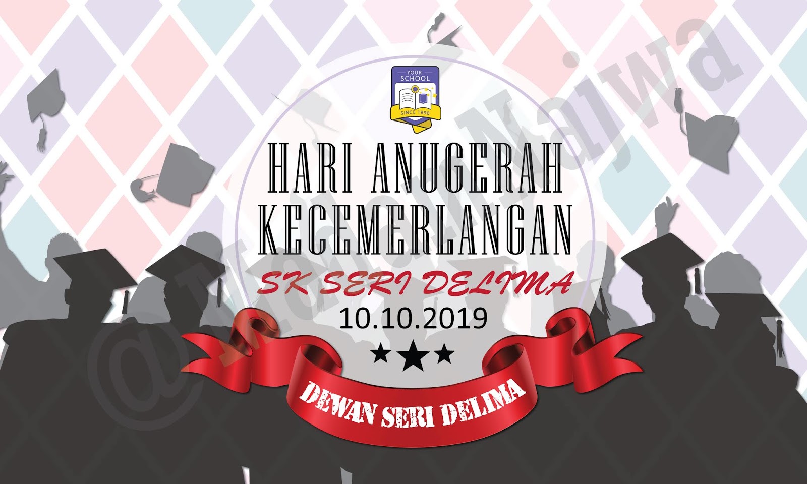 Banner dan Bunting Sekolah: DESIGN BANNER DAN BUNTING PROGRAM