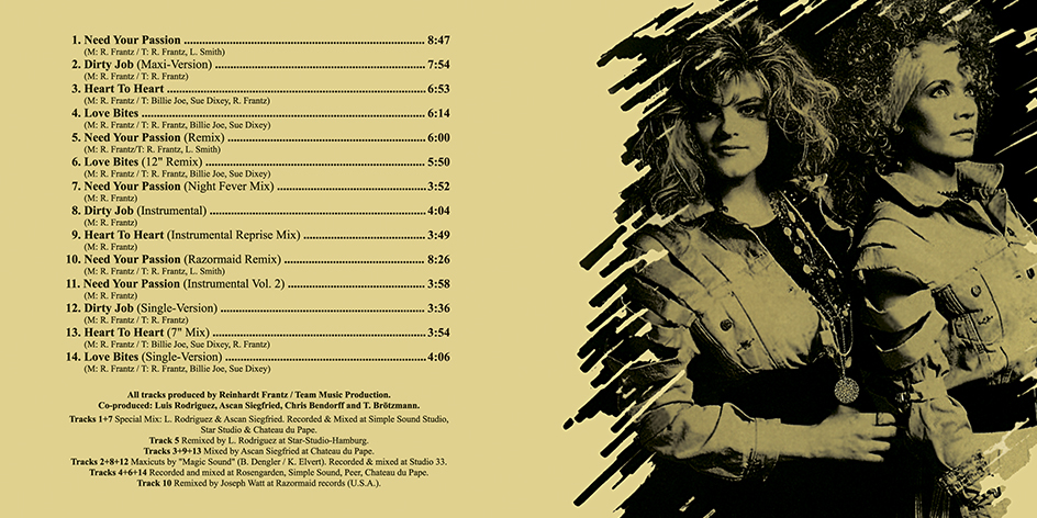 DWSRECORDS: SWEET CONNECTION - Need Your Passion [DR081201]