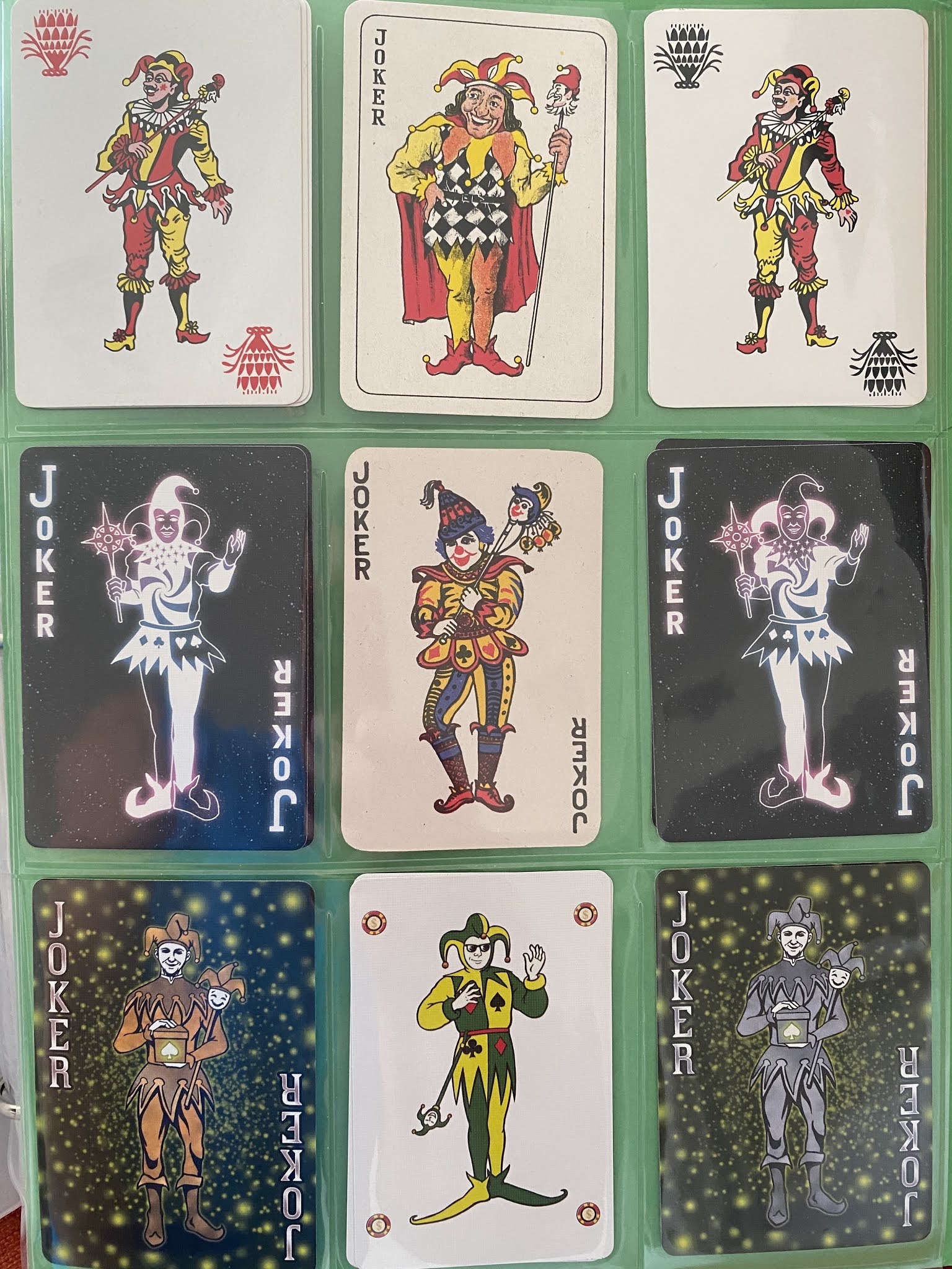 Amused by Jokers am I!: Standing Jesters with Wands