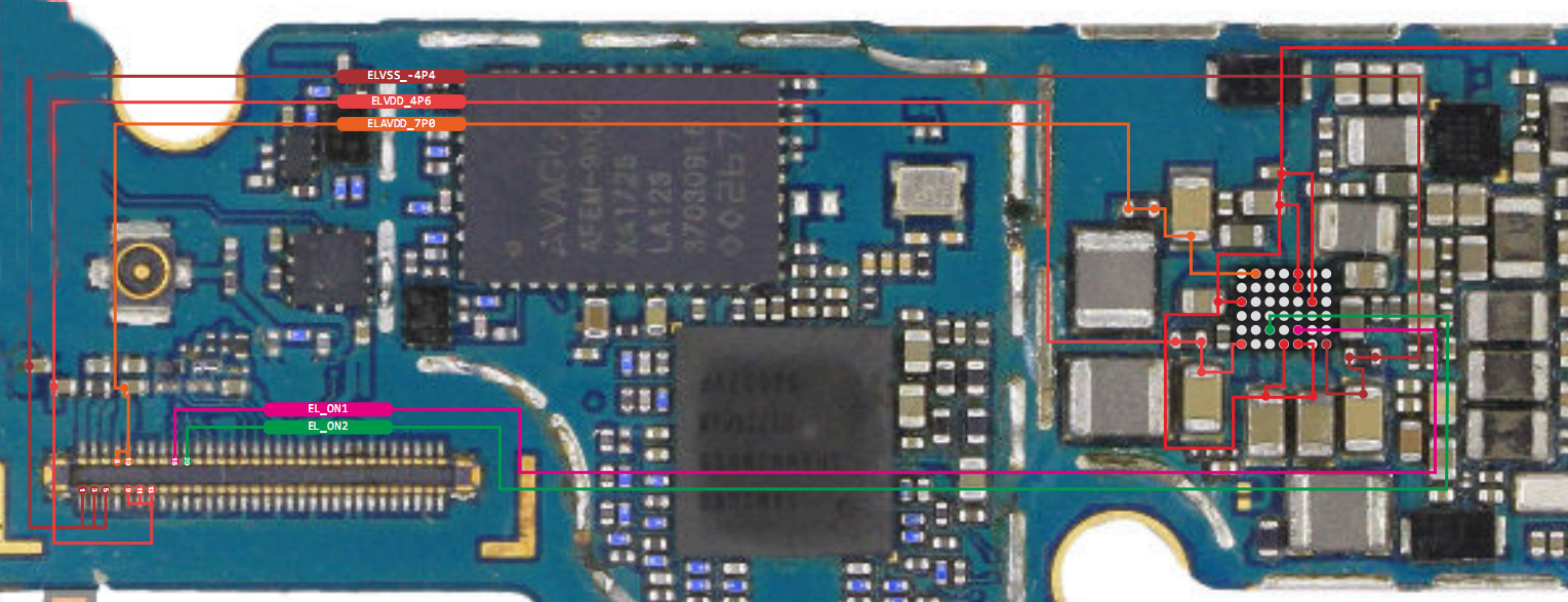 SOLUSION HARDWARE SCHEMATIC LCD LIGHT SAMSUNG GALAXY NOTE 8 (SM-N950 ...