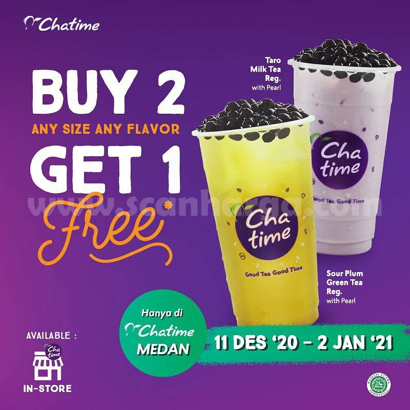 Chatime Promo – Buy 2 Any Size Any Flavor Get 1 Free | scanharga