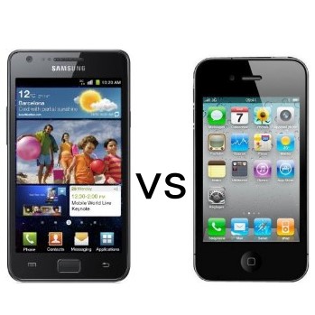 Samsung Galaxy S2 vs iPhone 4