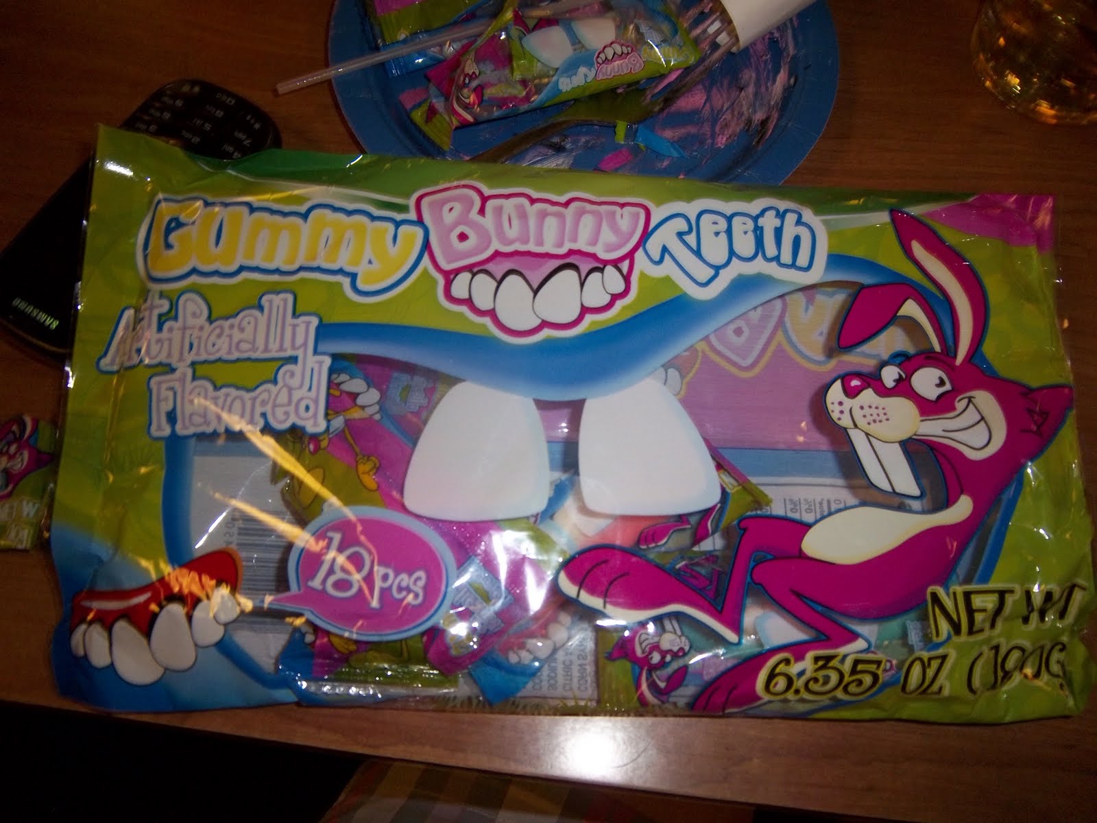 Kelso's Candy Dish: Birthday Bunny Teeth