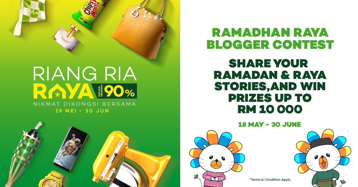 Sedondon Di Hari Raya : Lazada Blogger Contest