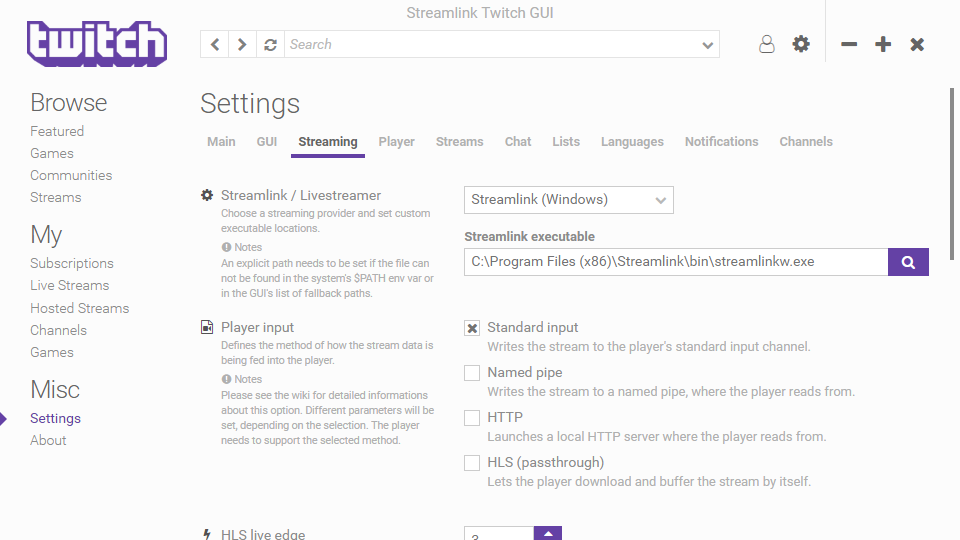 Streamlink-Twitchで快適なtwitch視聴ライフを送ろう。