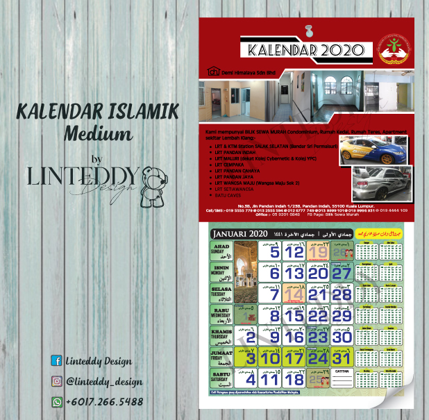linTeddy Design: Kalendar Kuda (CLOSED NOW)