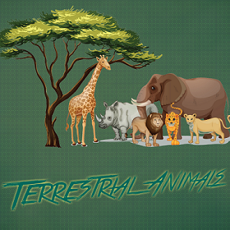 Terrestrial Animals | Land Animals and Terrestrial animals chart