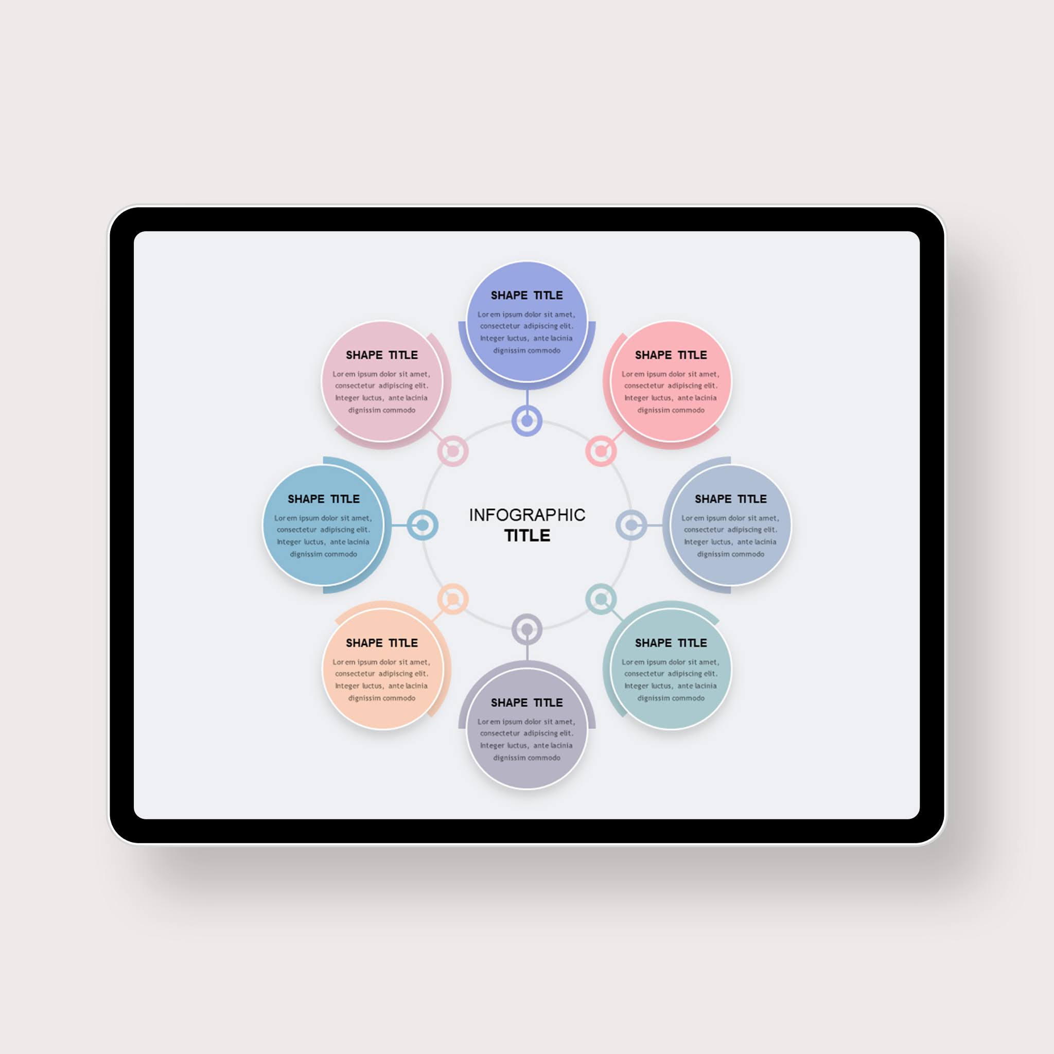Multi Core Link PowerPoint Templates - PowerPoint Free