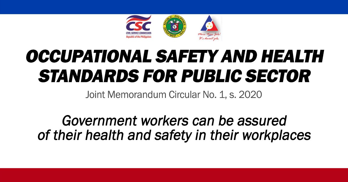 Occupational Safety and Health Standards for Public sector - DepedClick