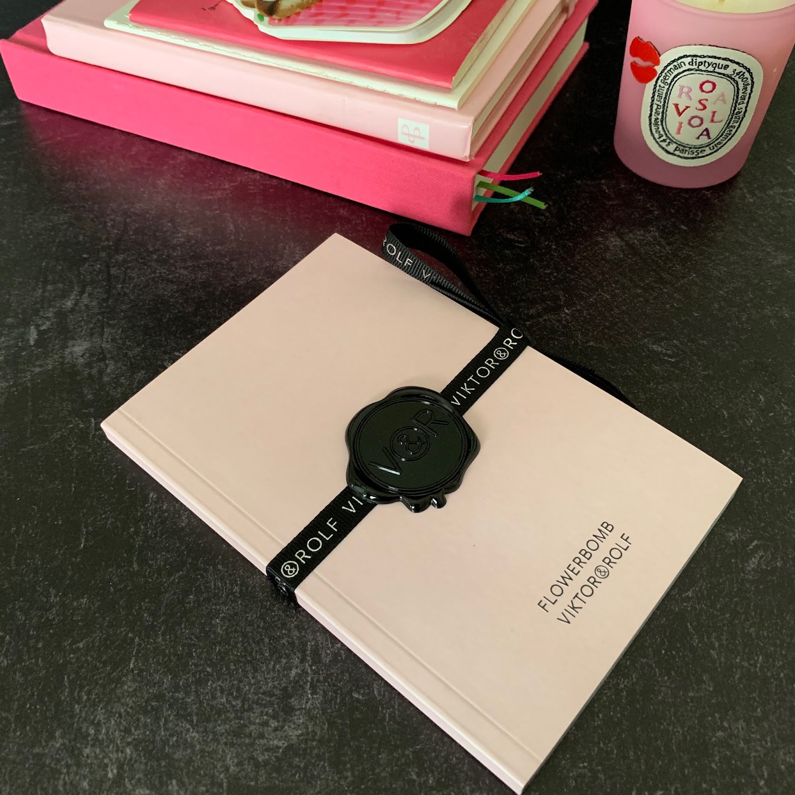 Viktor & Rolf Flowerbomb Scented Notebook | A Very Sweet Blog