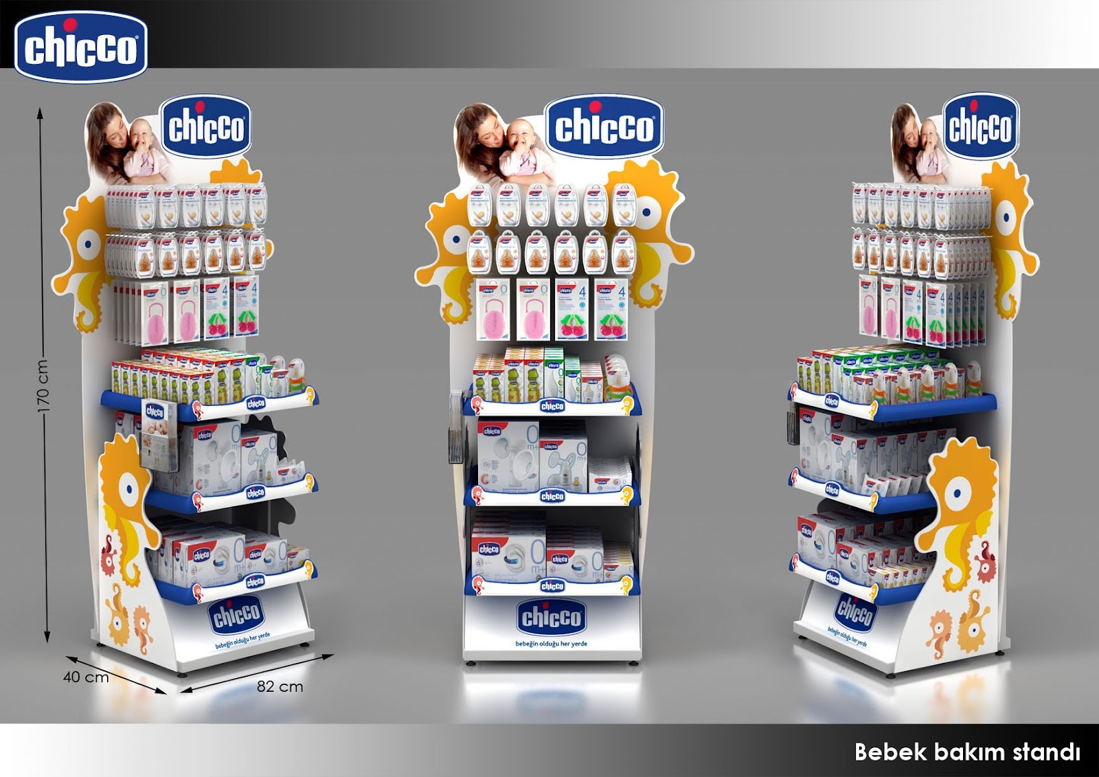 STANDPLAST: Free Standing Display Unit Stands