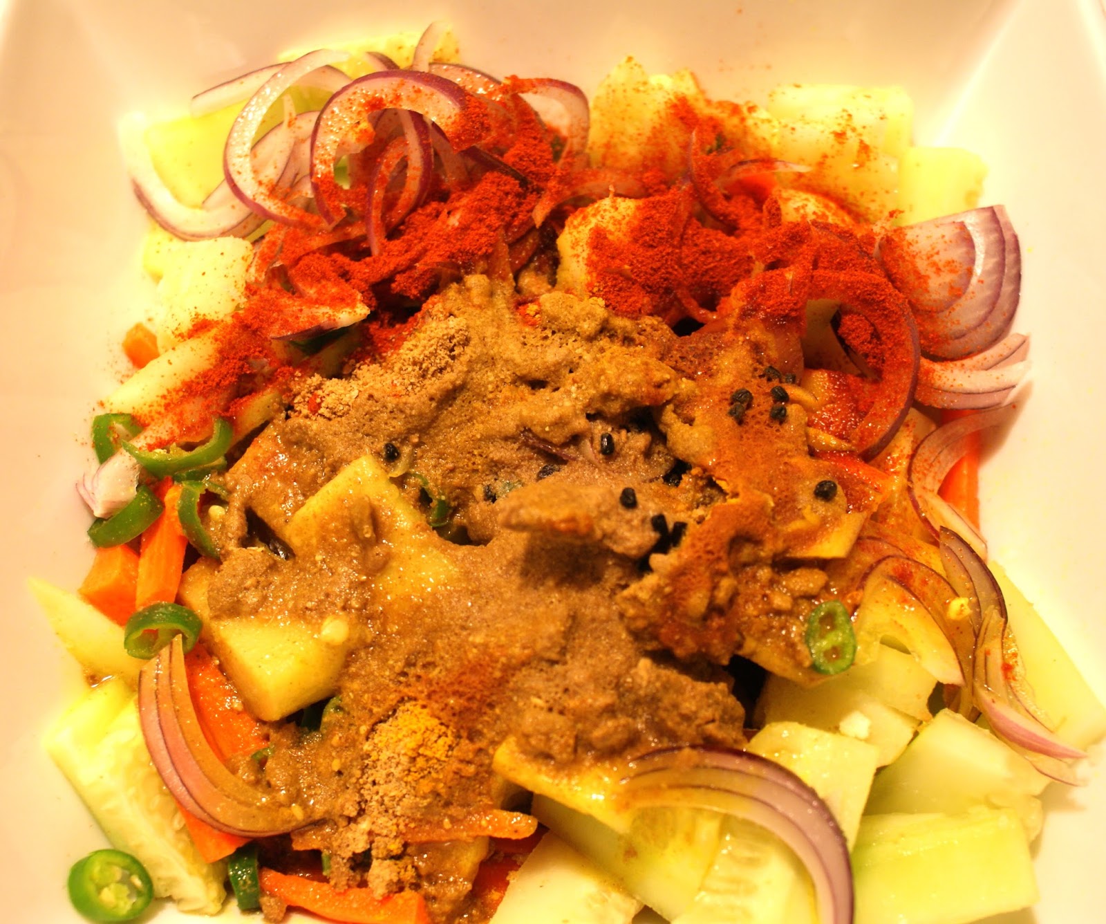 Nepali Tummy!!: Mixed Achar!!