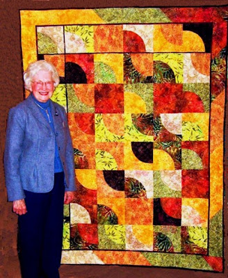 DarkeJournal.com: Mrs. Charlotte Paugh donates quilt to Garst Museum