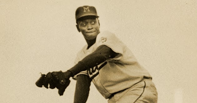 Video: Satchel Paige pitching in 1957 with Miami Marlins ~ Baseball ...