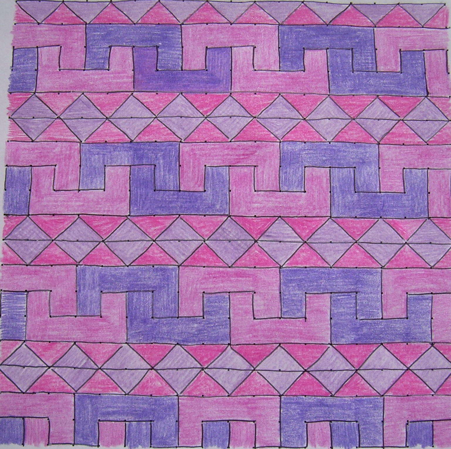 Lady Violet's Garden: Tessellations