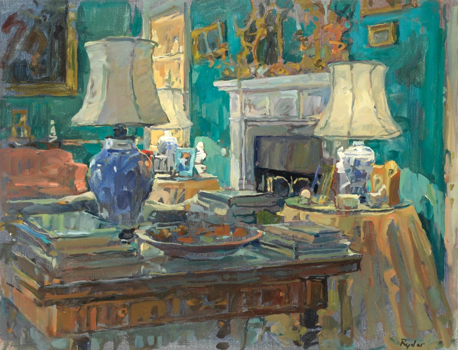Susan RYDER ~ Interiors Painter | Catherine La Rose ~ The Poet of Painting