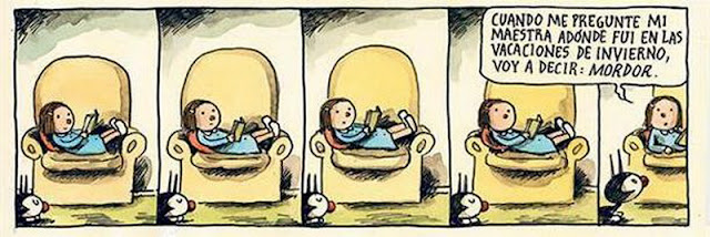 Las viñetas de Liniers para fomentar la lectura