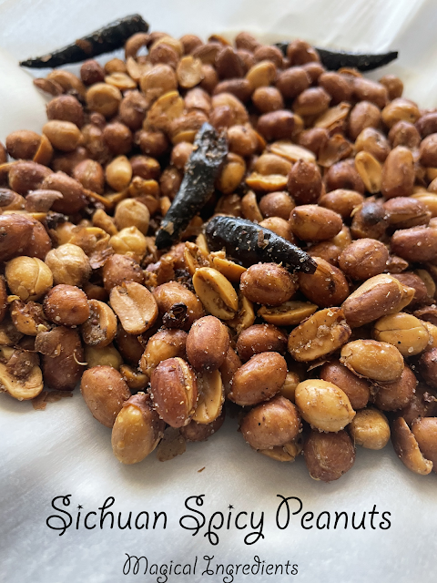 Szechuan Spicy Peanuts / Sichuan Spicy Peanuts / Mala Peanuts - Magical ...