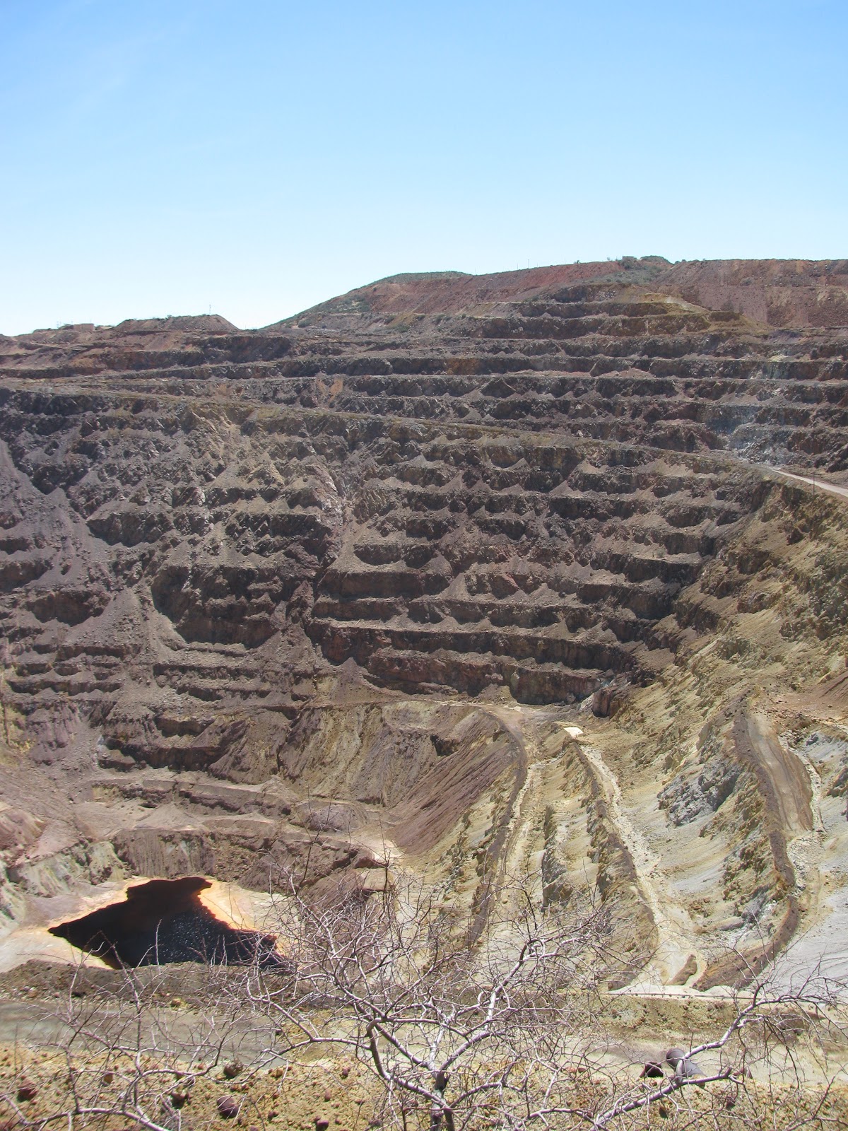 Exploring the American West: Bisbee, Arizona Lavender Pit April 1, 2013