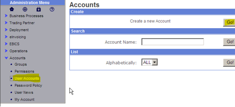All About Stuff: Sterling File Gateway - Create a New User