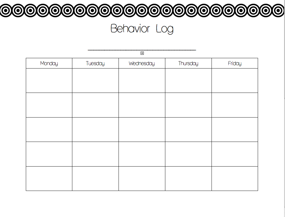 Simply Special Education: IEP Checklist and Behavior Log