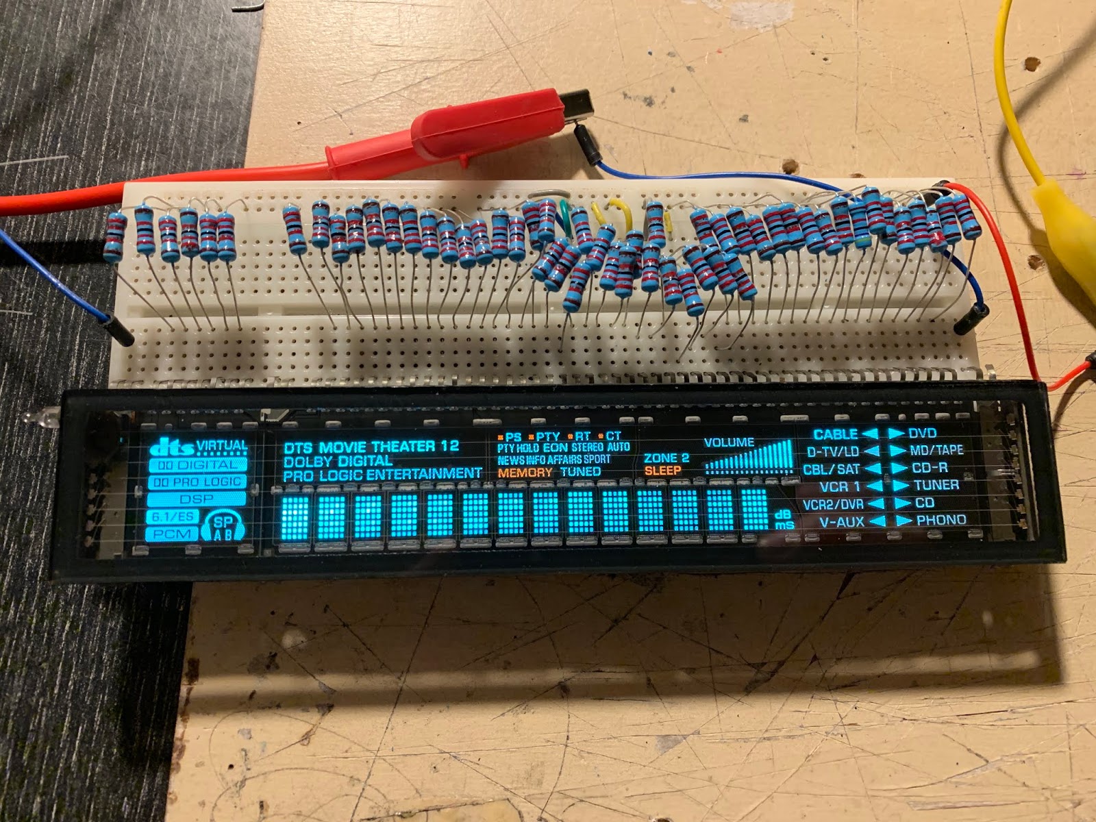 Open Pins On A Breadboard