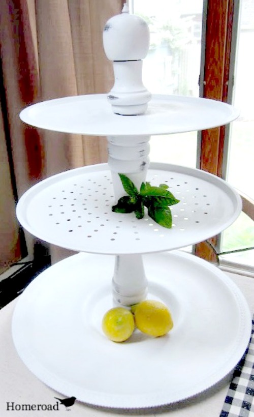 8 Tiered Trays from Vintage Finds