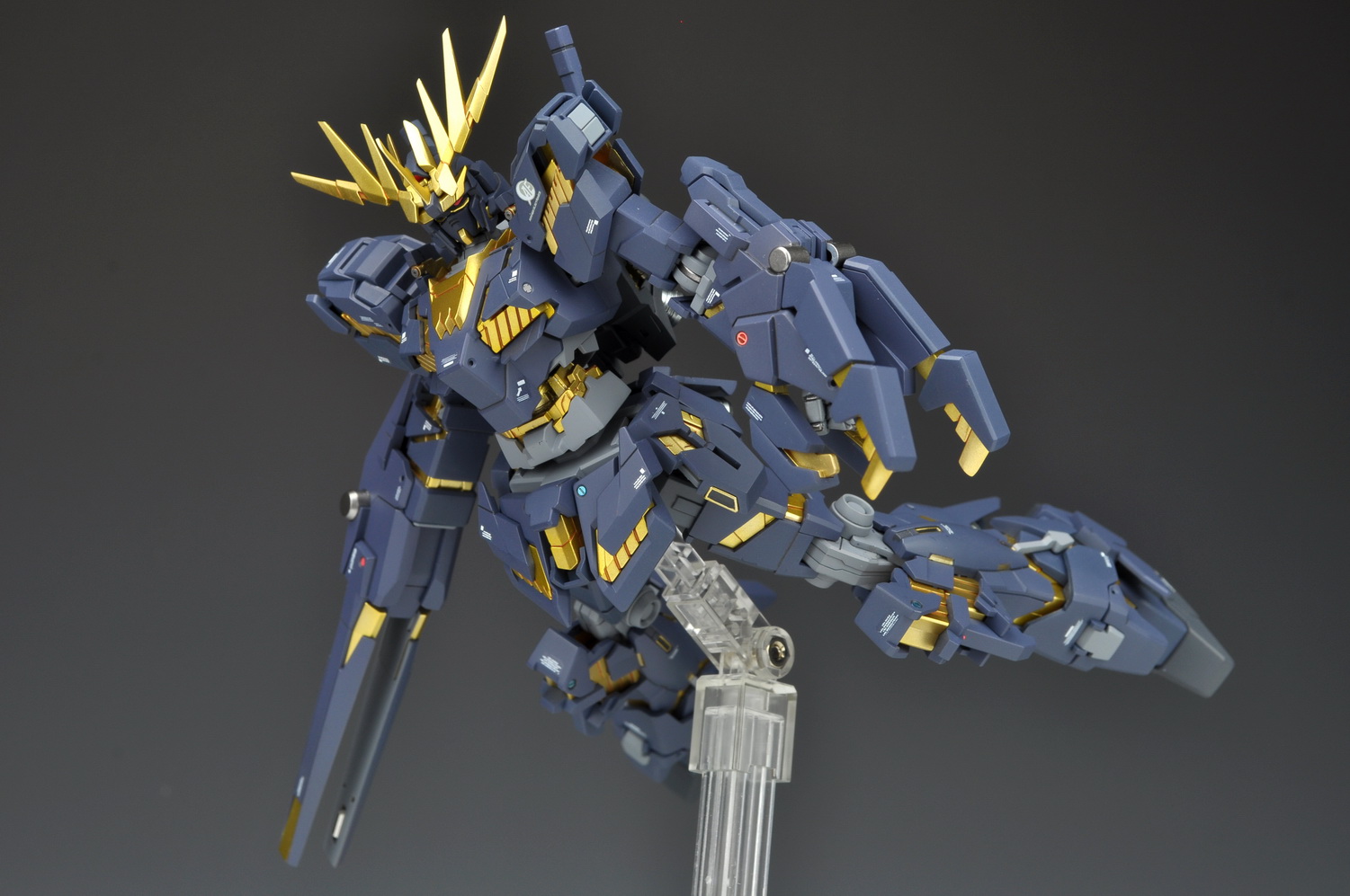 GUNDAM GUY: HG 1/144 Unicorn Gundam 02 Banshee [Destroy Mode] - Painted ...