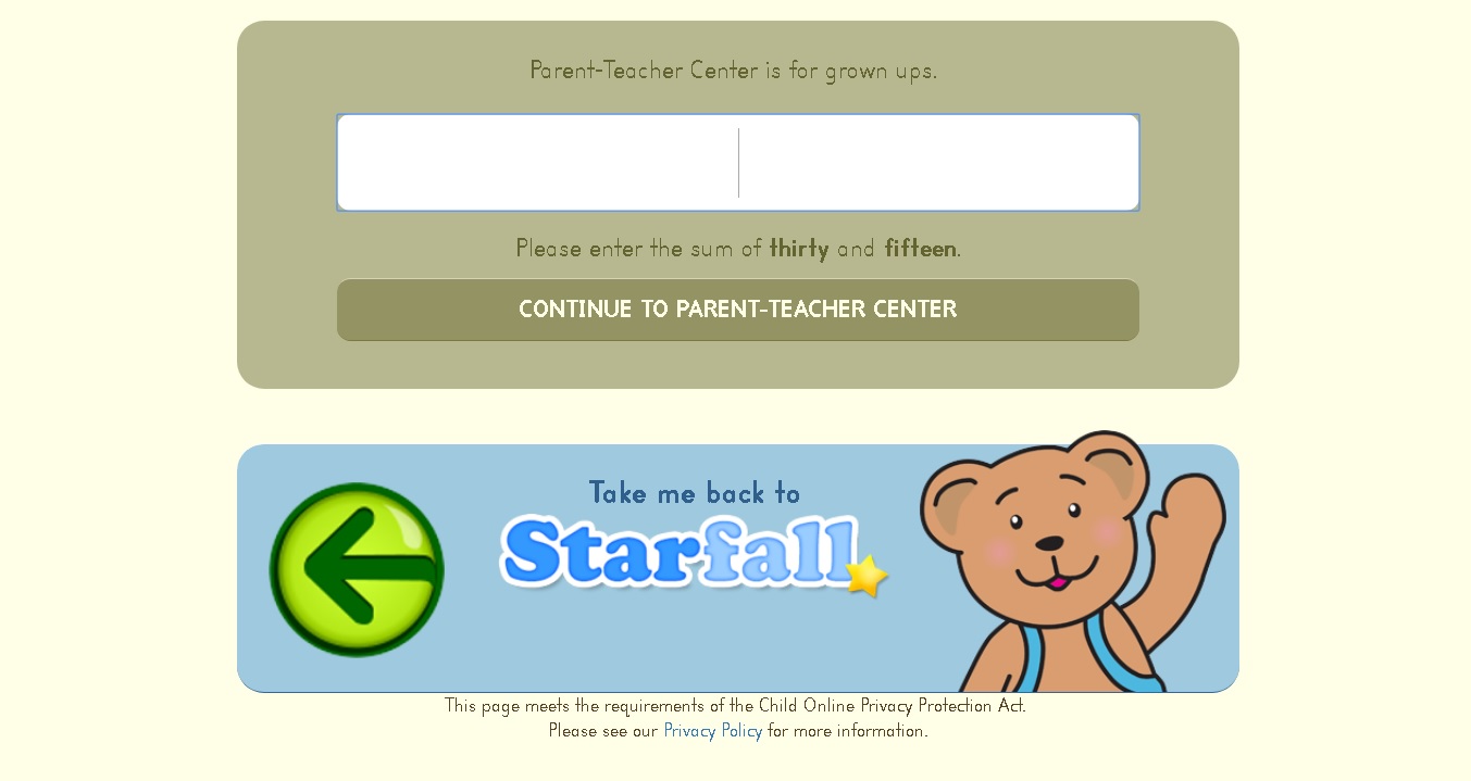 Counting Pinecones: Starfall Education Foundation ( A Homeschool Crew ...