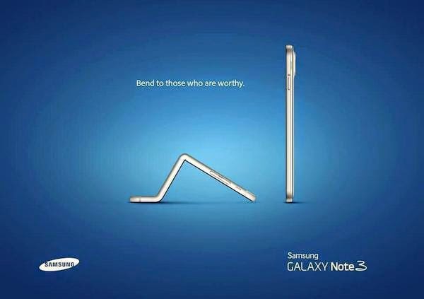 Advertising inspirations: Samsung Print Ad