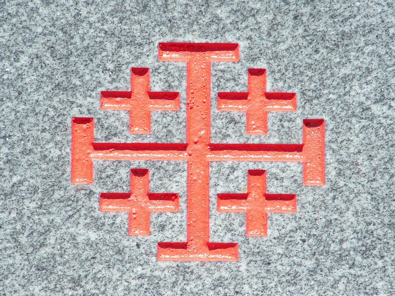 Gravestone Rambler: Symbol: Jerusalem Cross