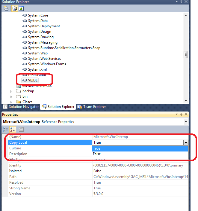 ClickOnce The Application Requires That Assembly Microsoft VBE clickonce-the-application-requires-that-assembly-microsoft-vbe