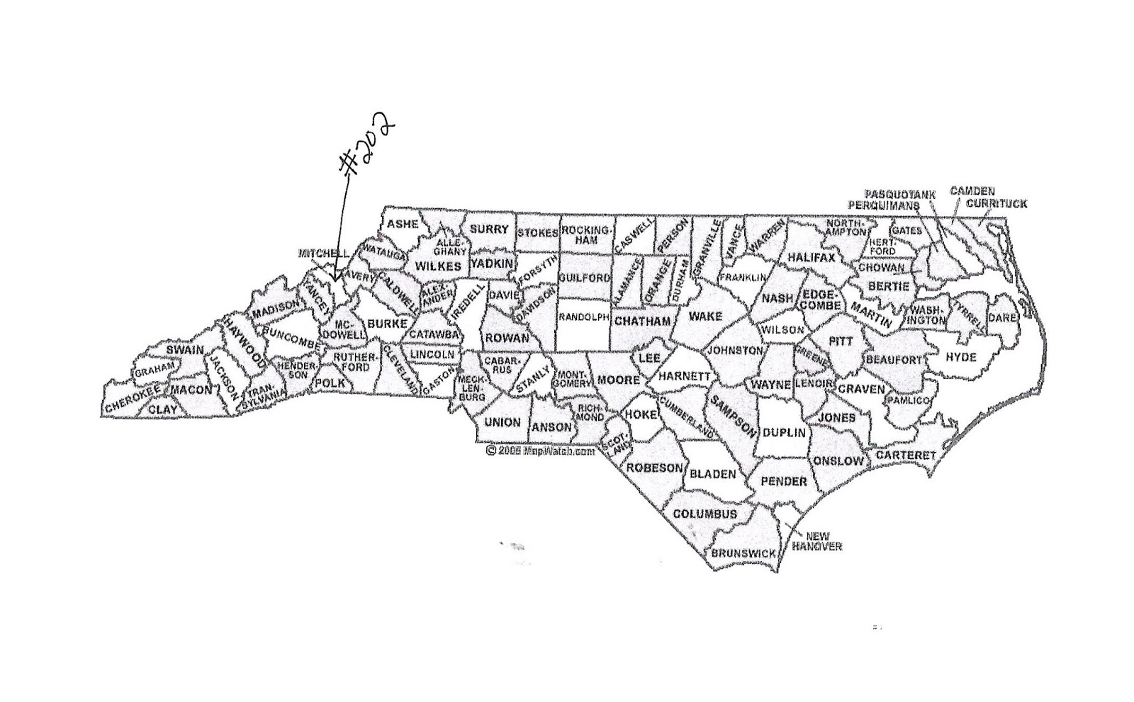 POSTCARD TRAVELER: Stop 202 North Carolina Mitchell County Museum of NC ...