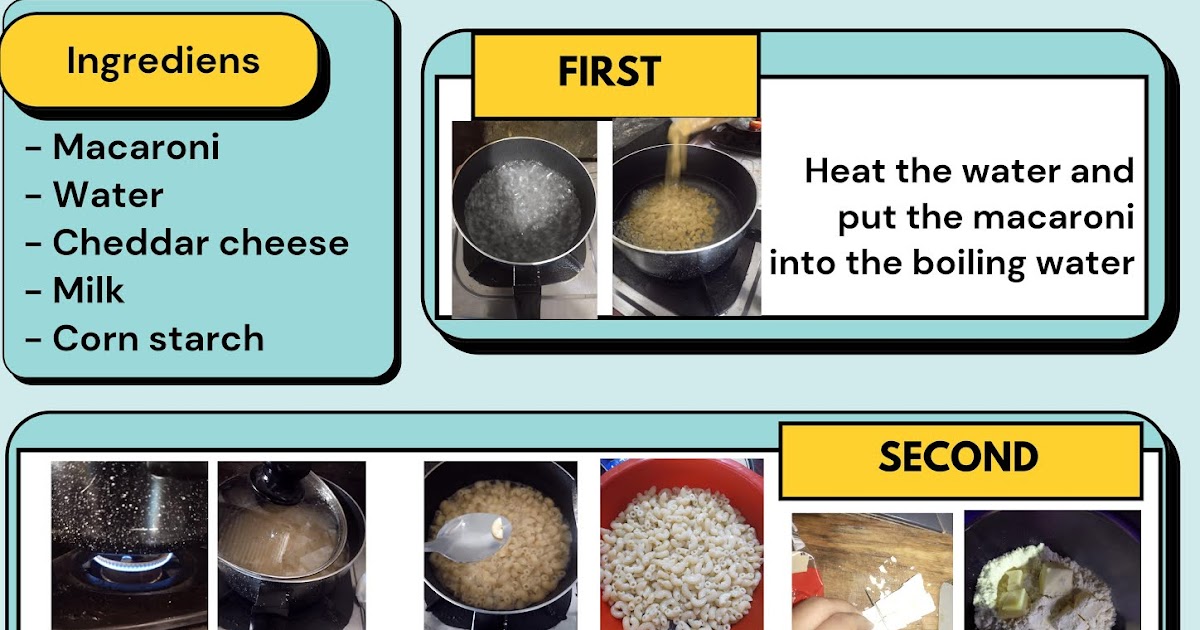 POSTER HOW TO MAKE MAC & CHEESE