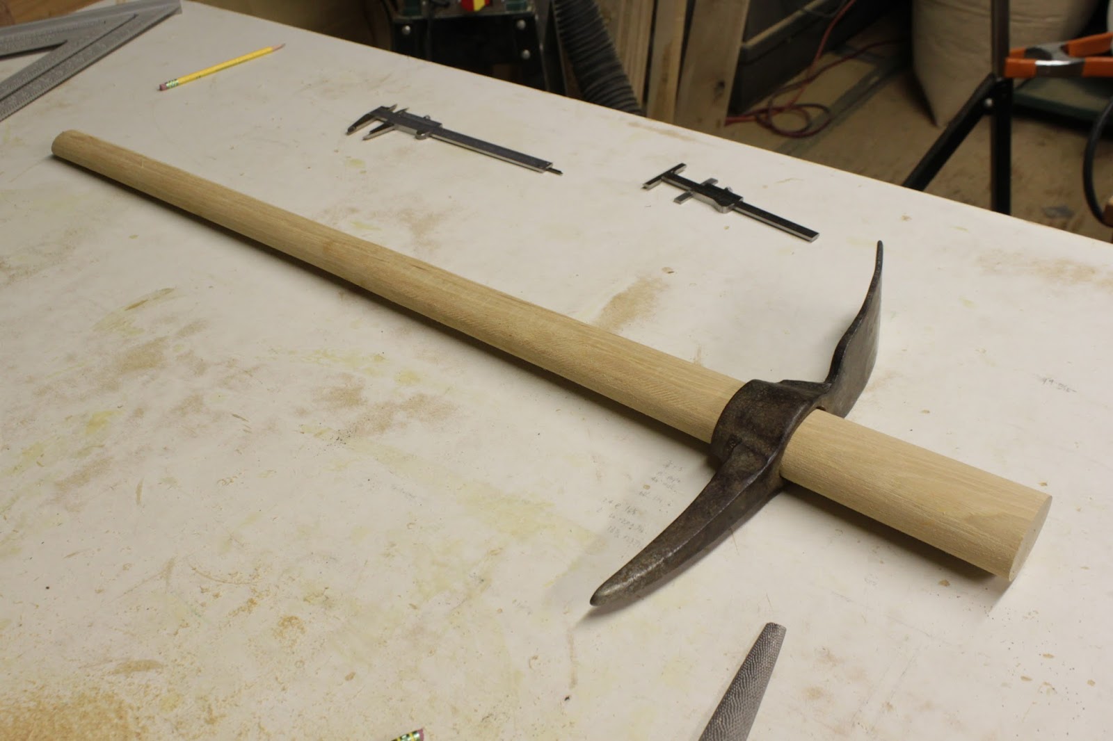 aerialcopper: Mattock Handle