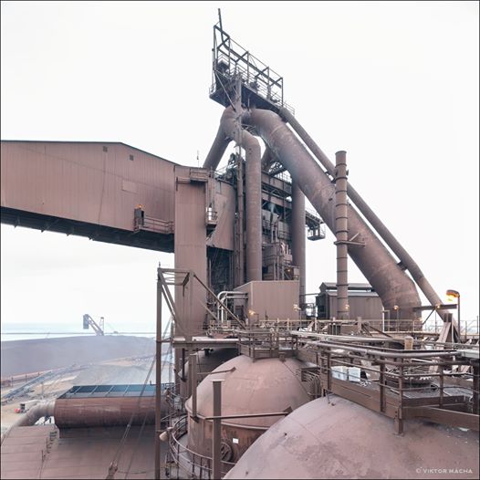 Industrial History: The Blast Furnace D complex has an explosion at ...