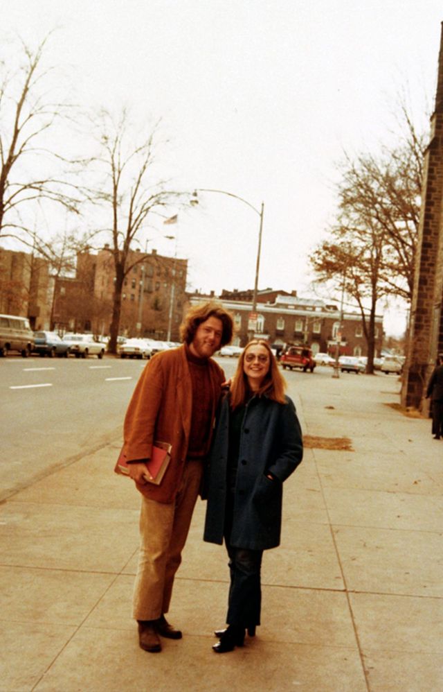 Vintage Photographs of Young Bill and Hillary Clinton From Between the ...