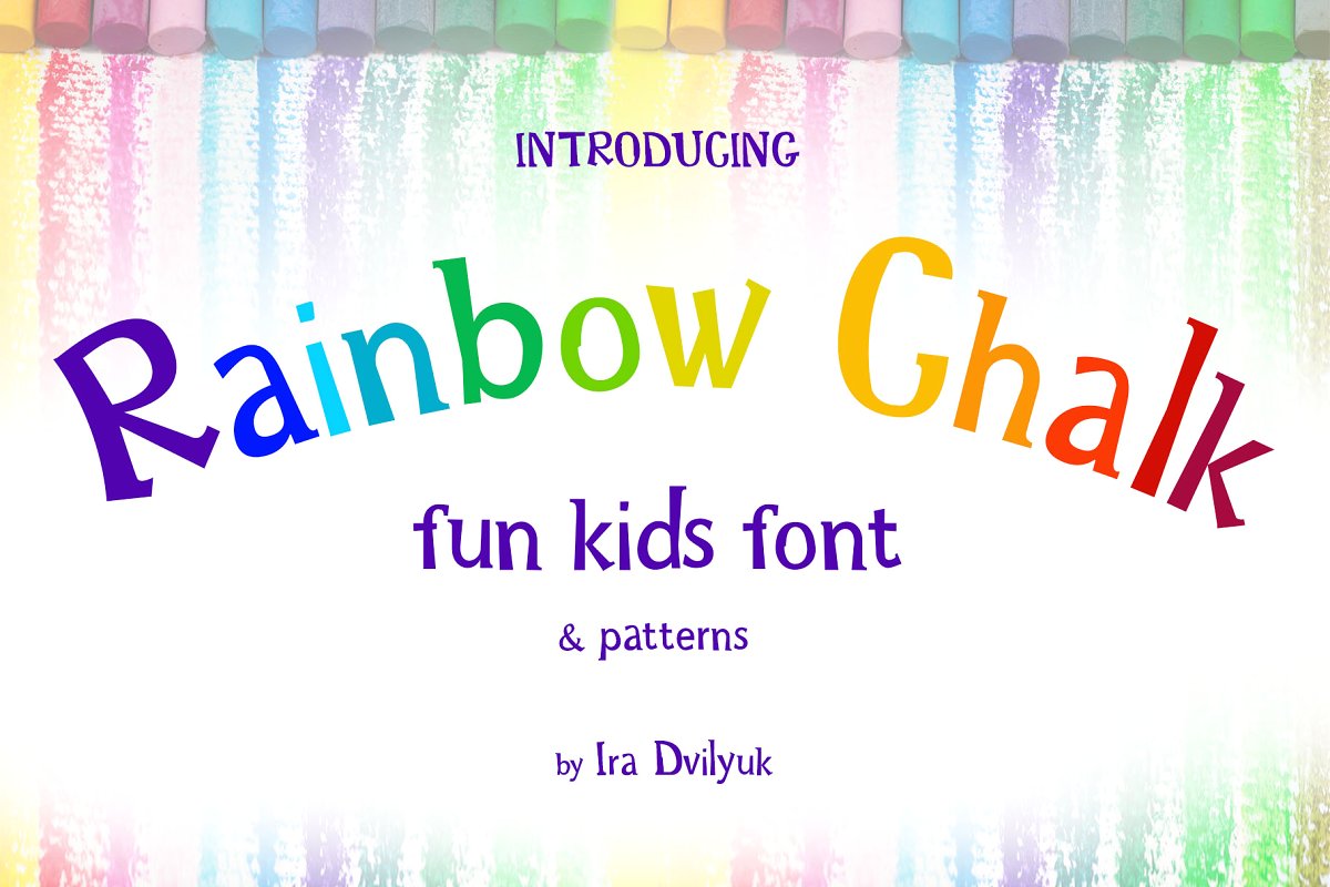 190+ Best Colorful Fonts for 2020 | Free & Premium