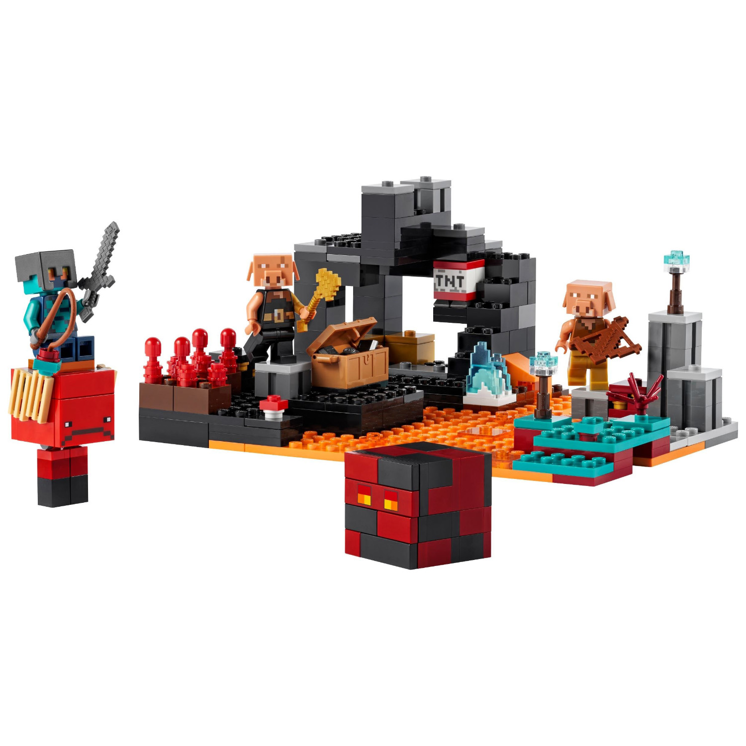 Minecraft The Nether Bastion Regular Set | Minecraft Merch
