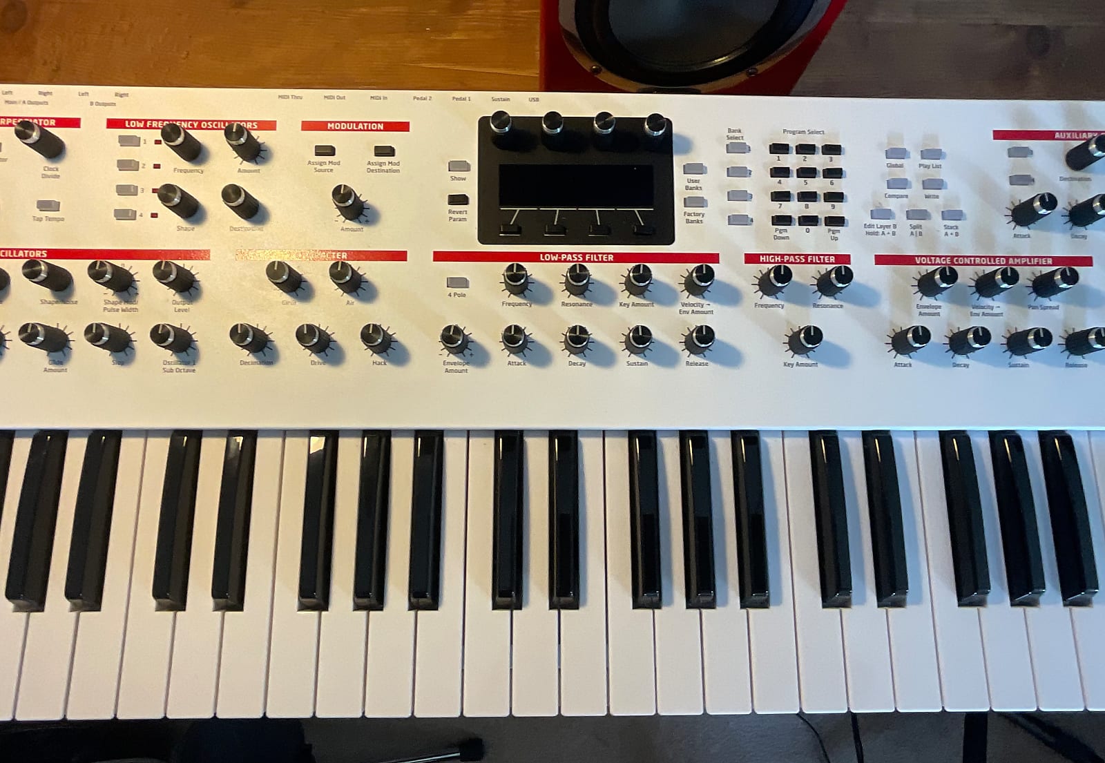 MATRIXSYNTH: Sequential Prophet 12 Limited White Edition Hybrid Digital ...