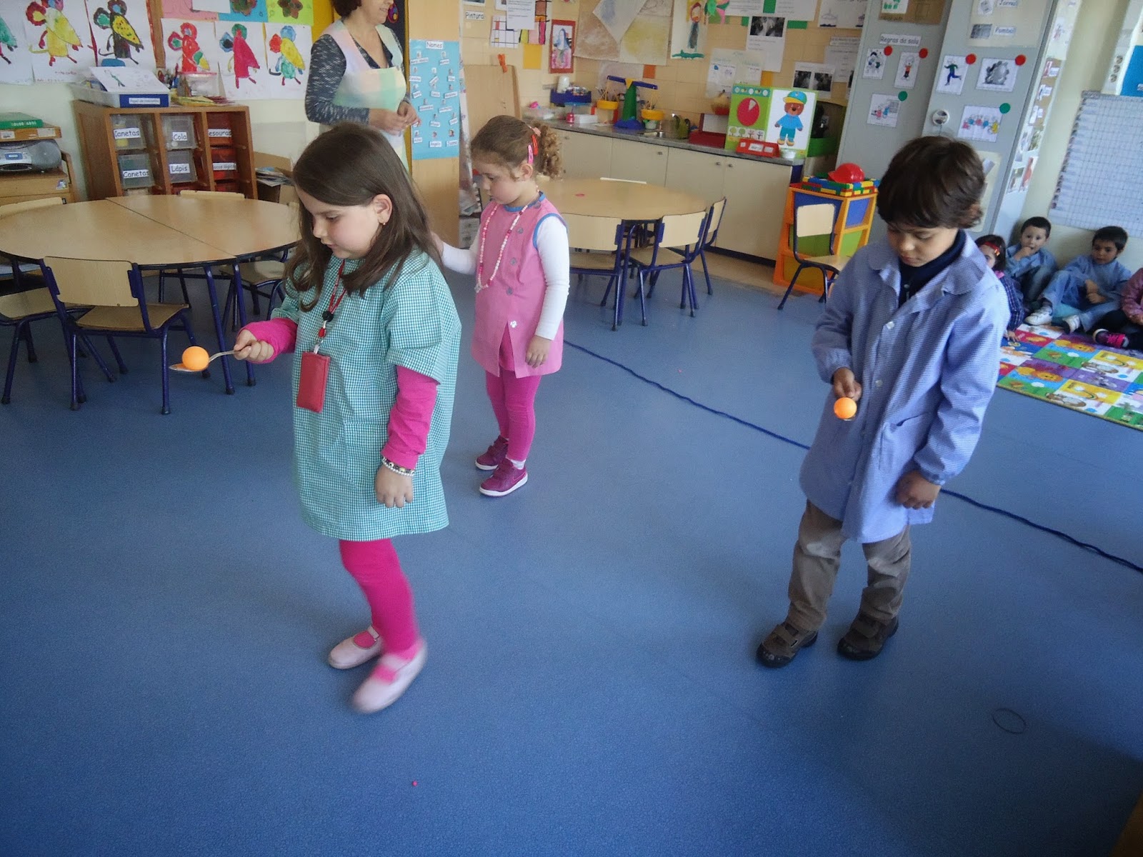 Escola Básica de Albernoa: Jogo da colher.