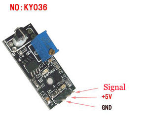 Sensores: Sensor táctil de metal