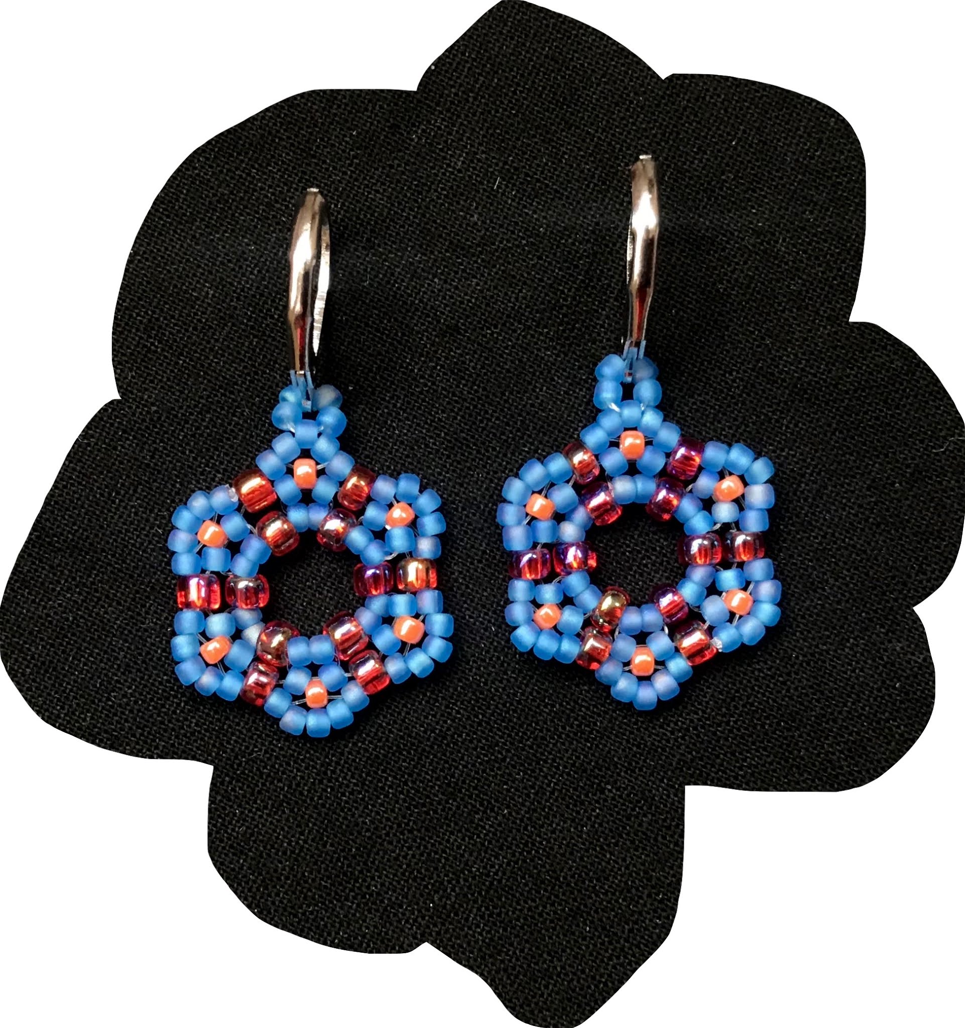 DIYwithBHABANA: seed bead flower patterns / how to make beaded flowers ...