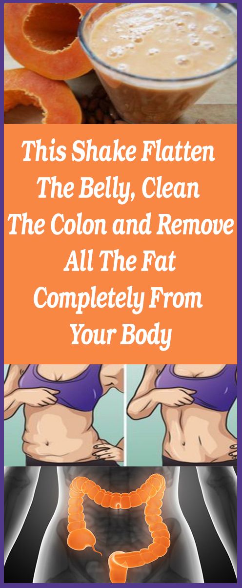 This Shake Flatten The Belly, Clean The Colon and Remove All The Fat ...