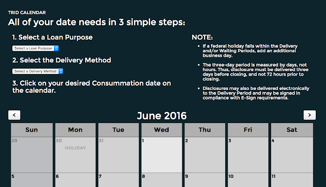 CFPB Interactive Timing Calendar!