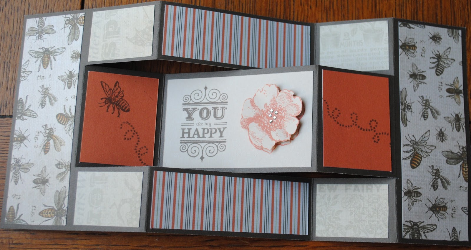 Having Fun With Paper!: Tri Fold Card